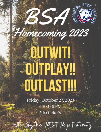 Local Level Events - Outwit. Outplay. Outlast. Broadmoor STEM "Survival ...