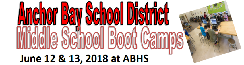 Local Level Events - Anchor Bay School District Middle School Boot ...